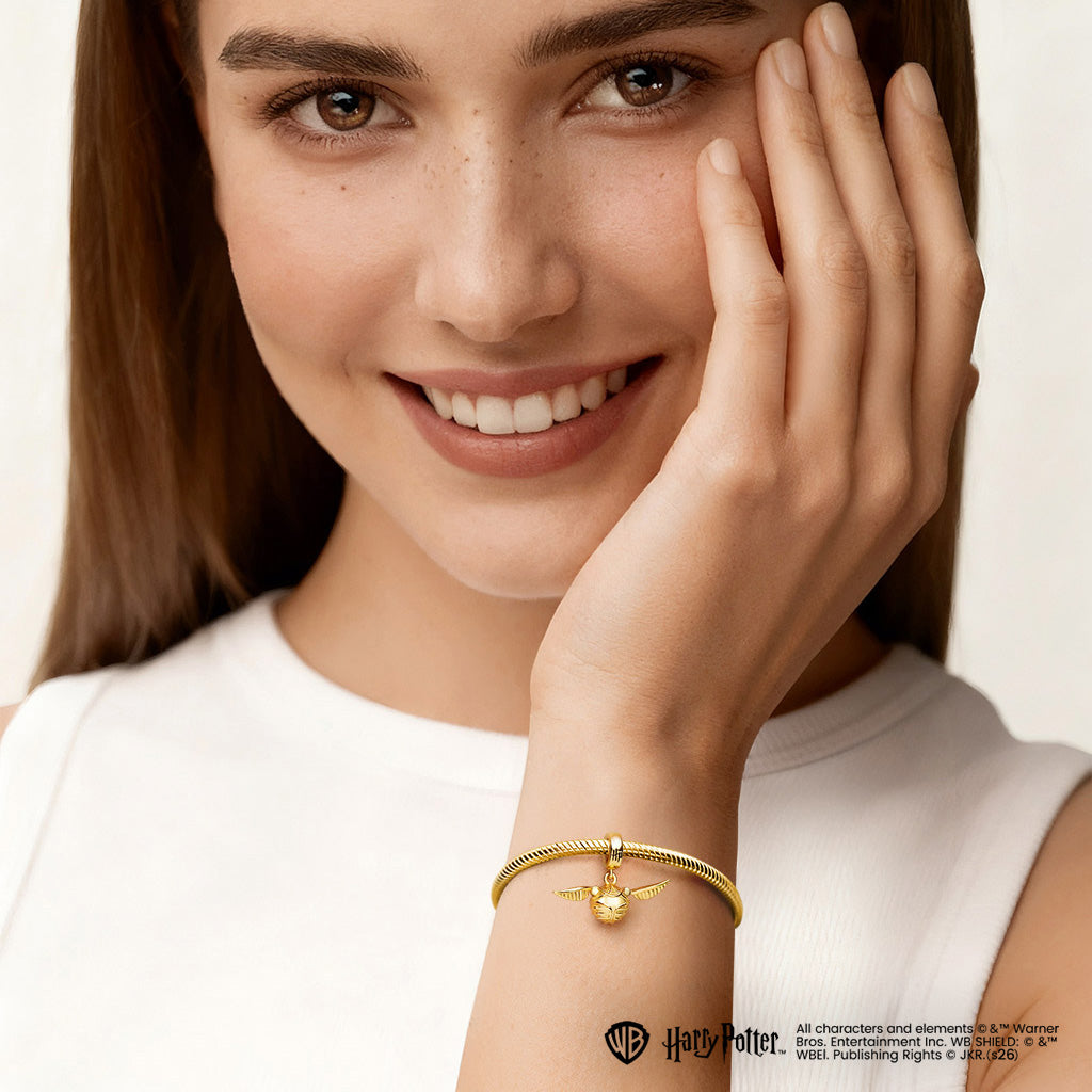 Harry Potter Golden Snitch Pendant Dangle Charm - gnoce.co.za – Gnoce ...